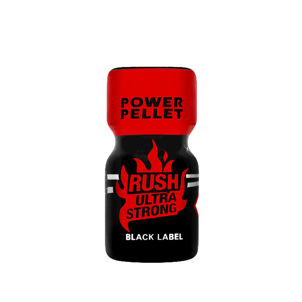 Rush Ultra Strong Black Poppers 10 ml - Poppers Slovenija